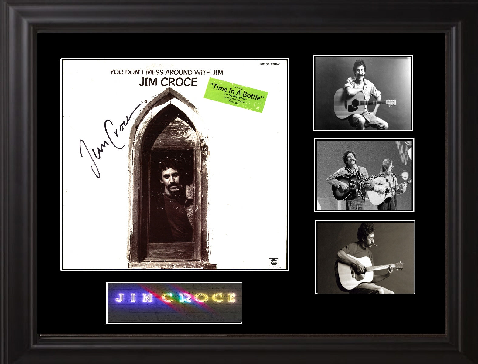 Jim Croce Autographed LP | Zion Graphic Collectibles